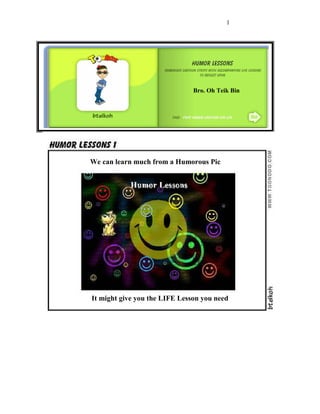 Humor Lessons (a pictorial e book) | PDF