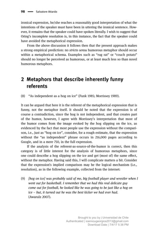 Humorous Metaphors. Humorous Metaphors. Humorous Metaphors | PDF