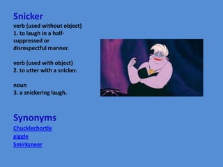 Humor vocabulary 5.3 | PPTX