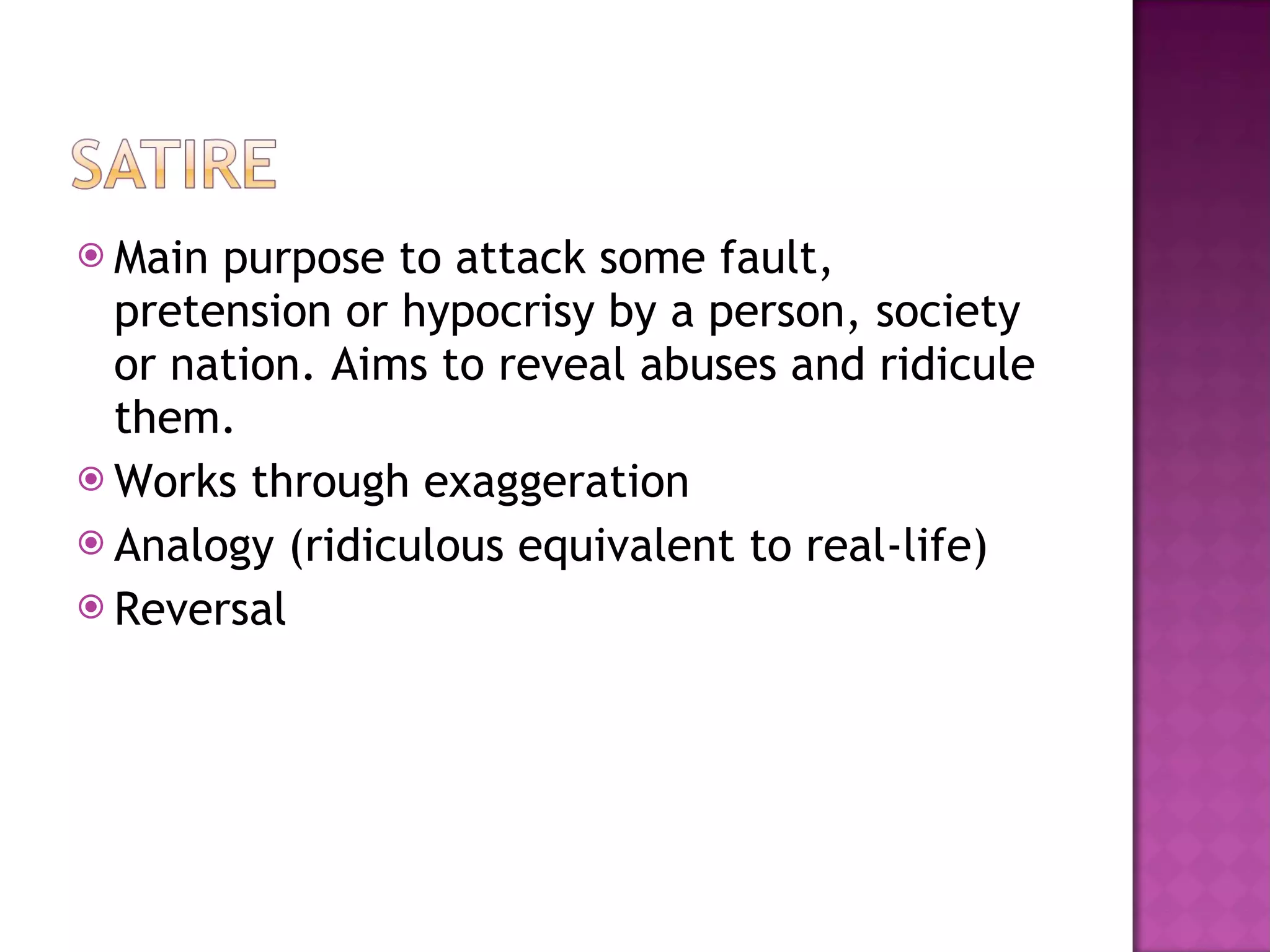 Humour Comedy Unit | PPT