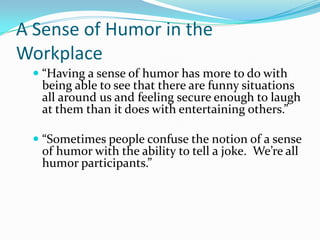 Humour | PPTX