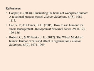 Humour at work presentation | PPTX