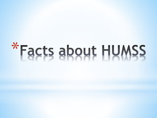 Humss advocacy | PPTX