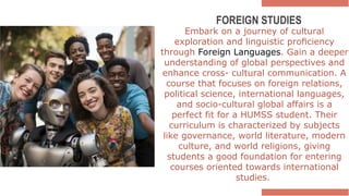 HUMSS CAREER GUIDANCE power point presentation | PPT