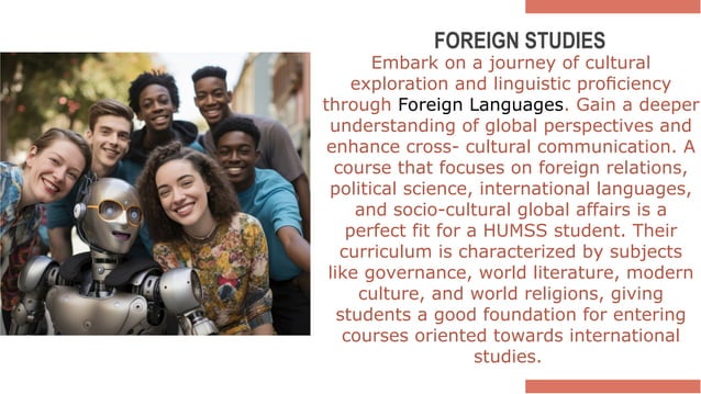 HUMSS CAREER GUIDANCE power point presentation | PPT | Undergraduate ...