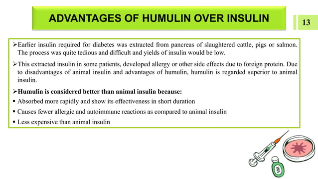 Humulin, Human Insulin | PPTX