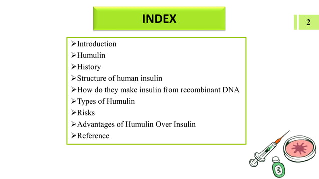 Humulin, Human Insulin | PPTX