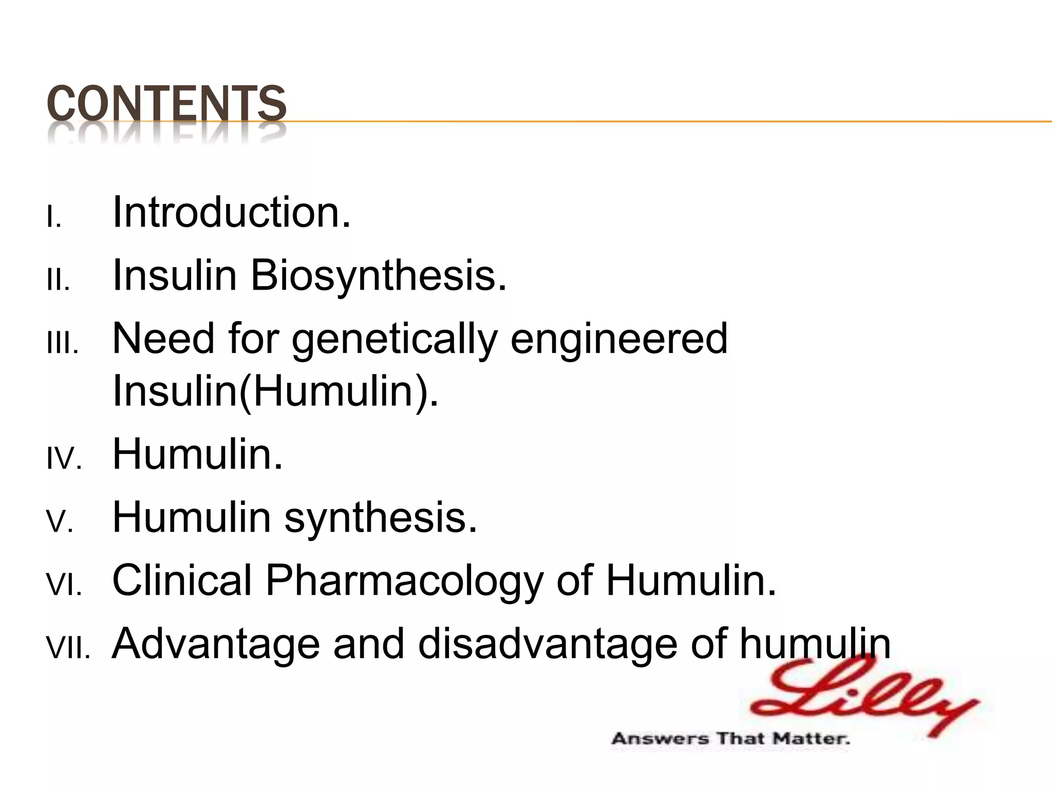 Humulin Revised | PPTX