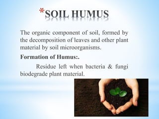 Soil humus | PPTX