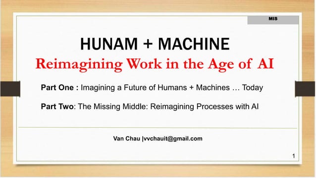 Hunam and machine reimagining work in the age of ai (pptx) | PPTX