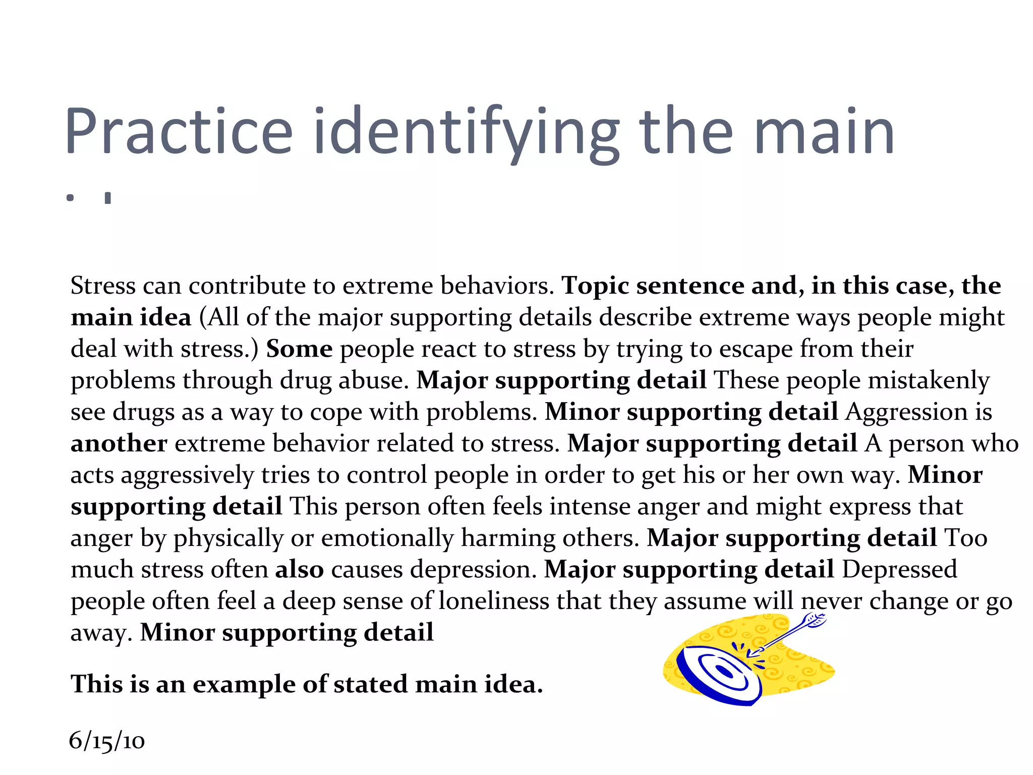 H:\understanding main idea1 | PPT