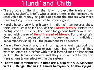 Hundi, bill of exchange VIVA VVIT | PPTX