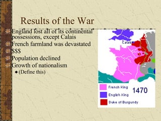 The Hundred Years War and Joan of Arc | PPT