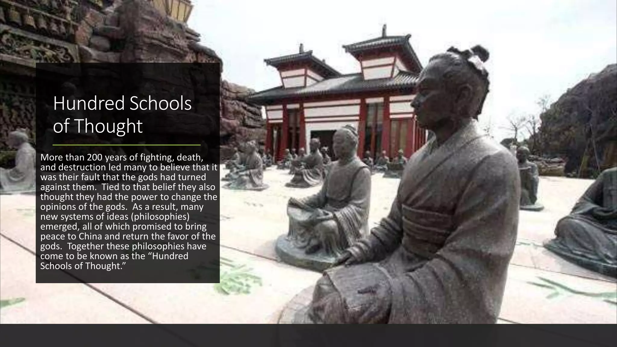Hundred Schools of Thought | PPTX | Buddhism | Religion & Spirituality