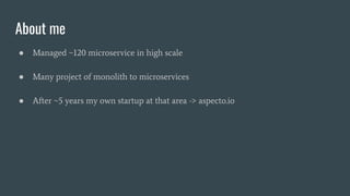 Hundreds of Microservices without Breaking Your APIs | PDF