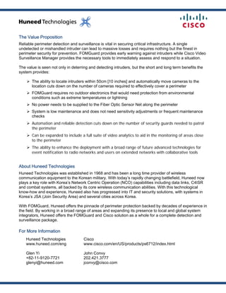 Huneed-Cisco Perimeter Security Solution Guide | PDF