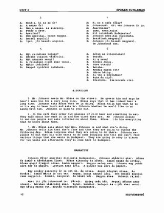 Learn Hungarian - FSI Basic Course (Part 1) | PDF