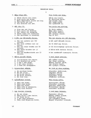 Learn Hungarian - FSI Basic Course (Part 1) | PDF