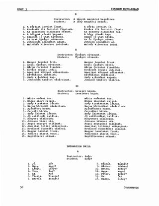 Learn Hungarian - FSI Basic Course (Part 1) | PDF