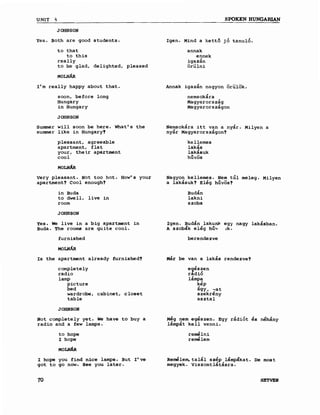 Learn Hungarian - FSI Basic Course (Part 1) | PDF