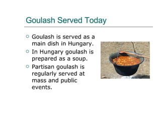 Hungarian Goulash | PPT