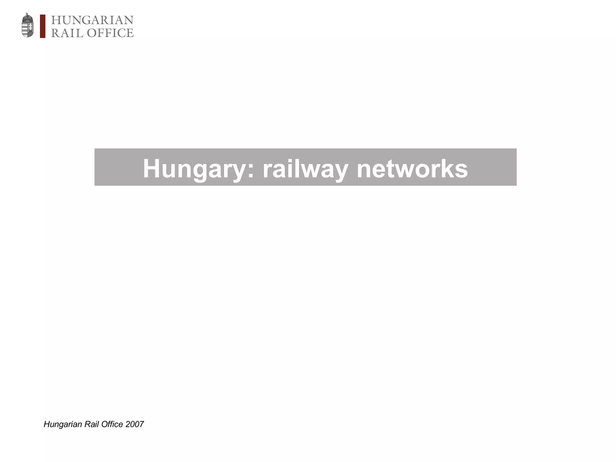 Hungarian Railway Network | PPT