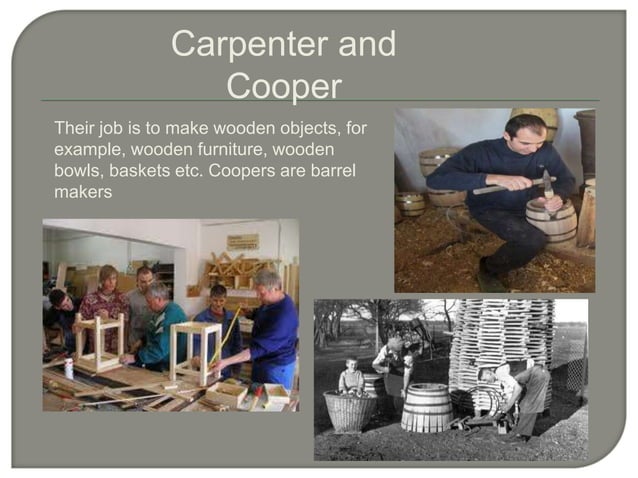 Traditional jobs and occupations | PPTX