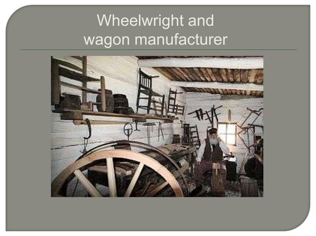 Traditional jobs and occupations | PPTX