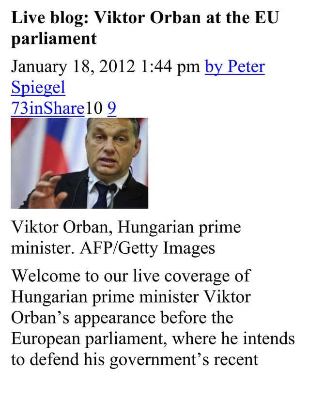 Hungarian propaganda mistakes_viktor_orban | PDF