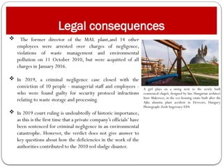 Hungarian red sludge disaster 2010..pptx
