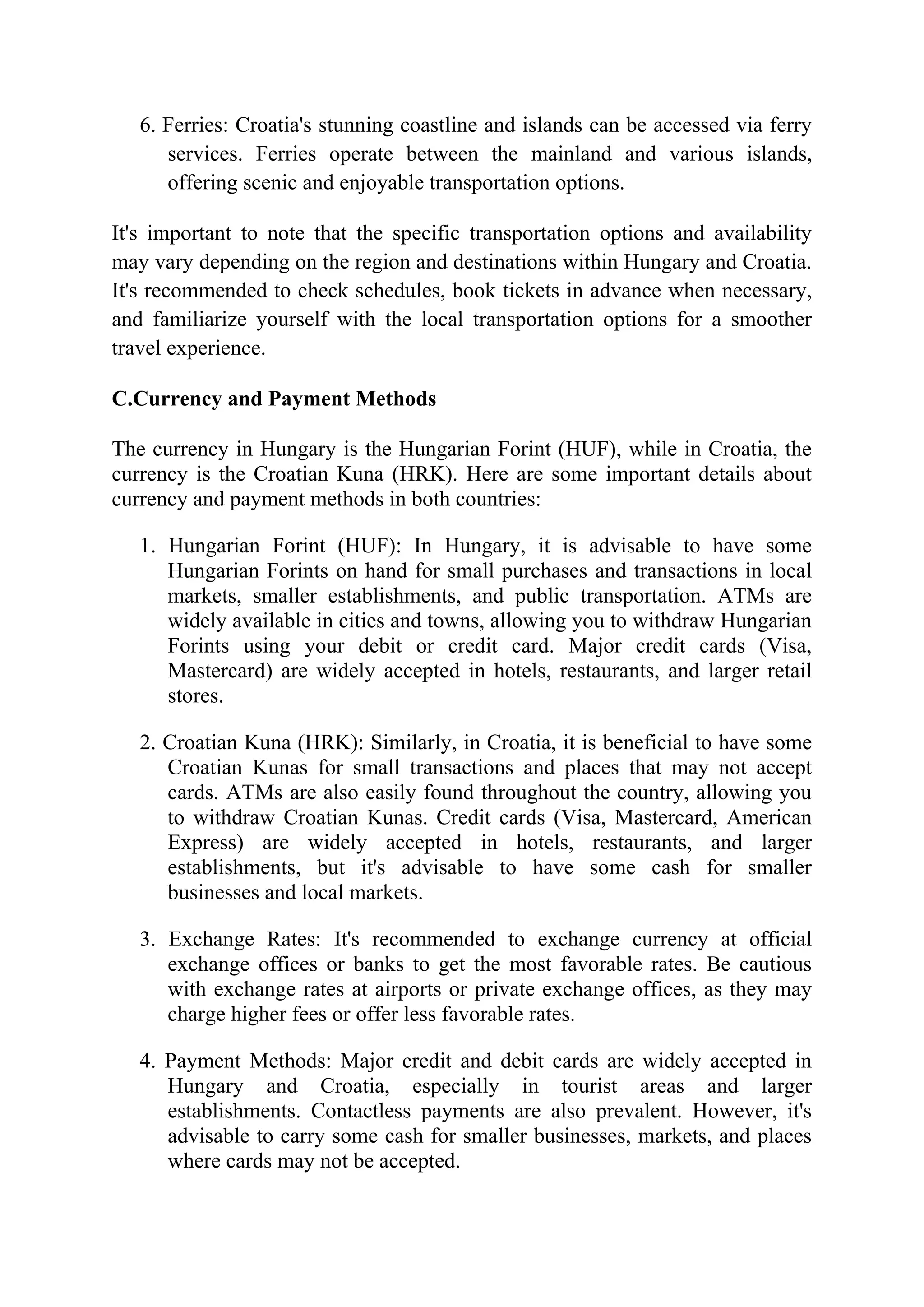 Hungary and Croatia Itinerary.pdf