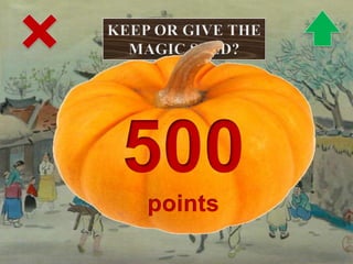 Hungbu and nolbu's magic seeds(bomb game) | PPT