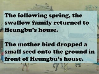 Hungbu and nolbu's magic seeds(bomb game) | PPT