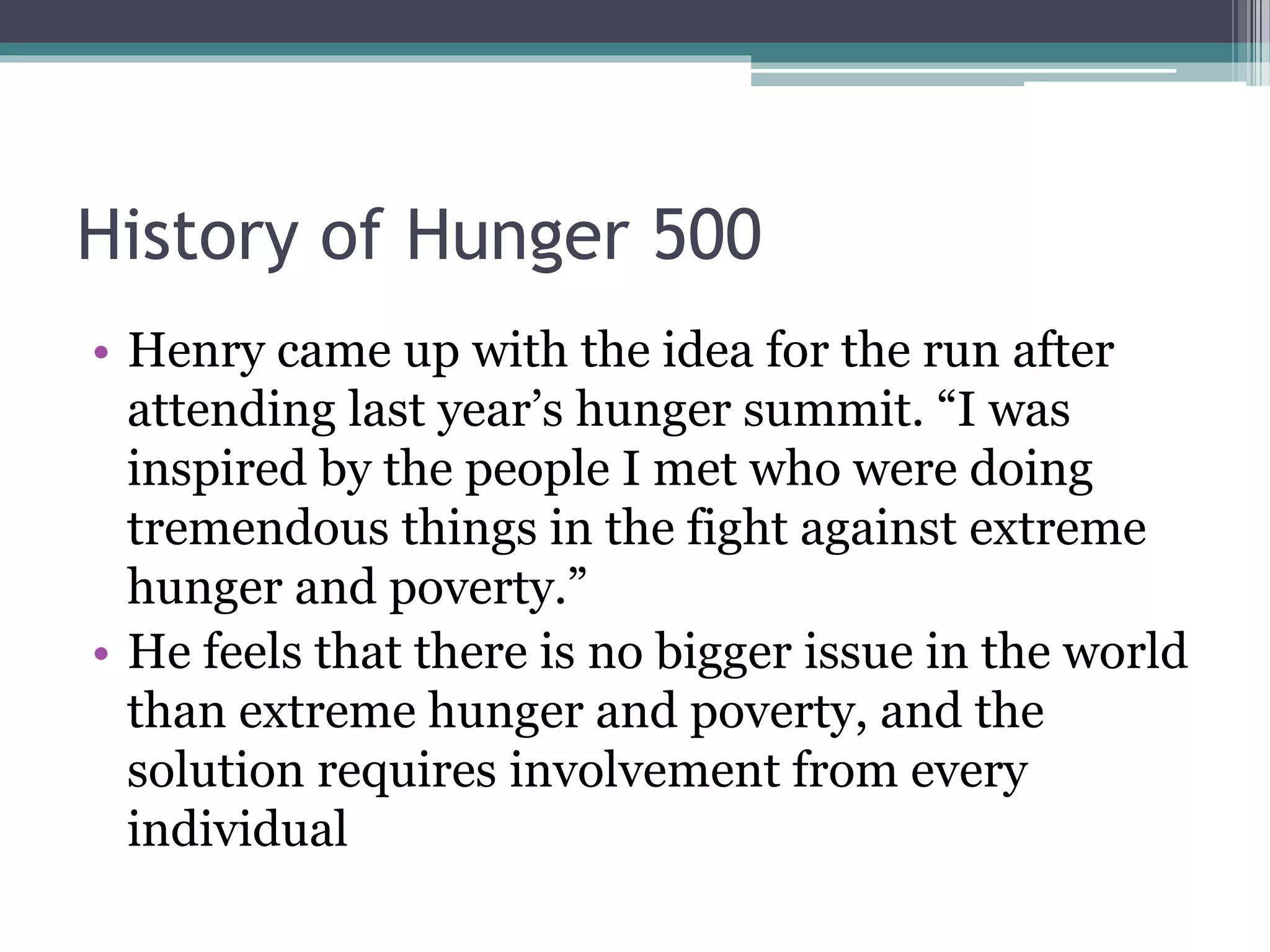 Hunger | PPT
