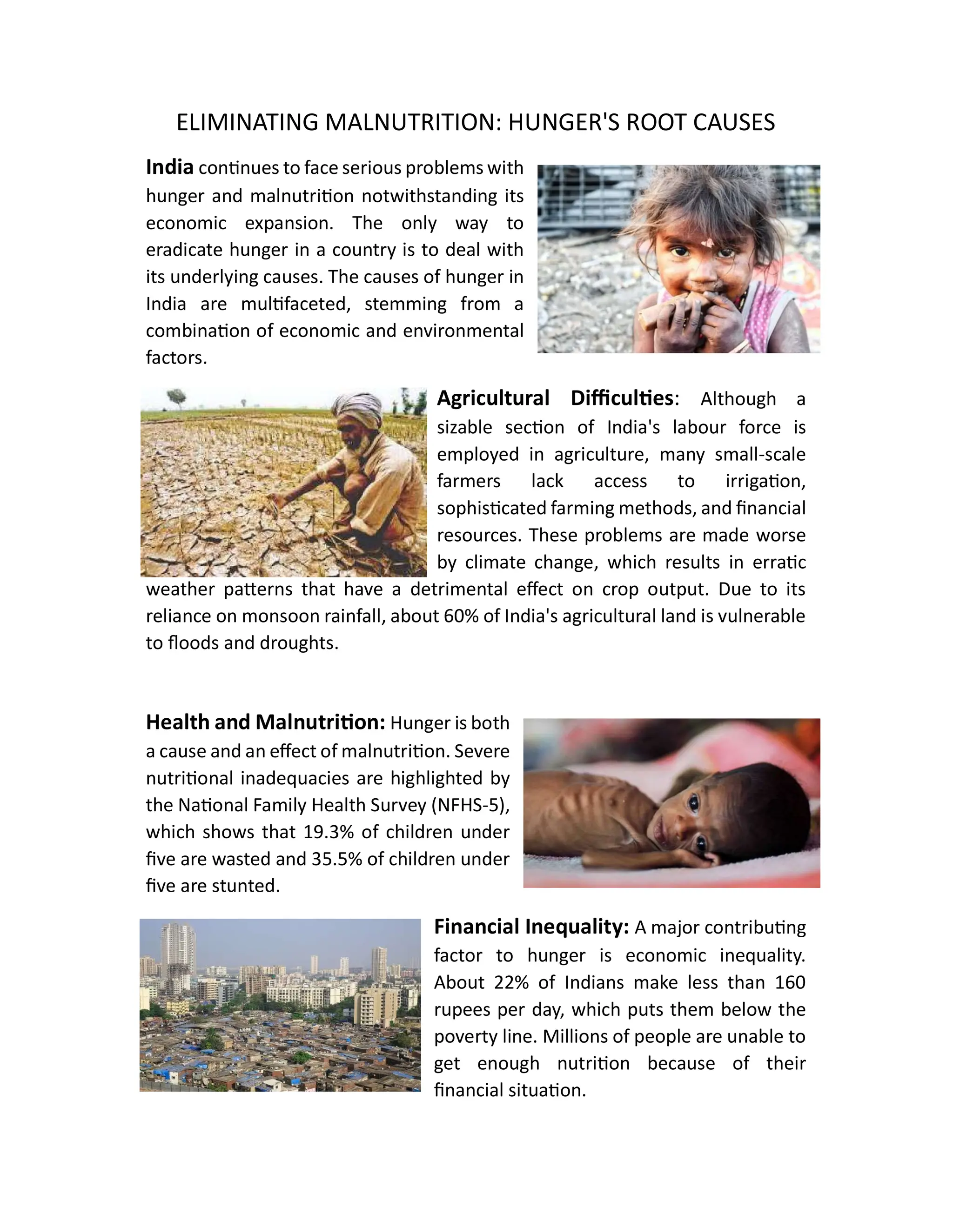Hunger - Eradicating Malnutrition In India.pdf