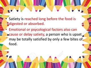 Hunger,appetite,satiety | PPTX