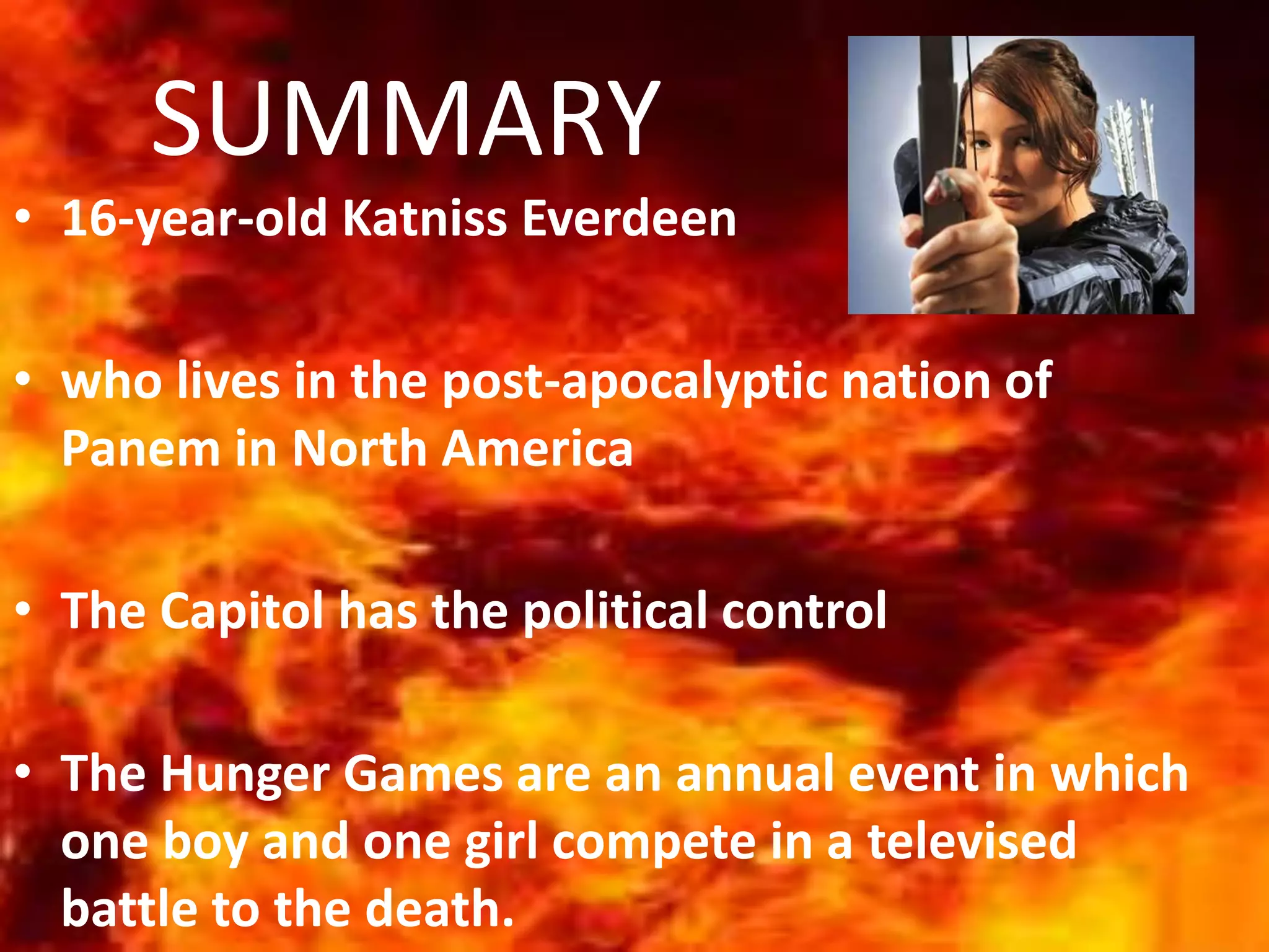 Hunger game ppt | PPTX | Science Fiction | Genres