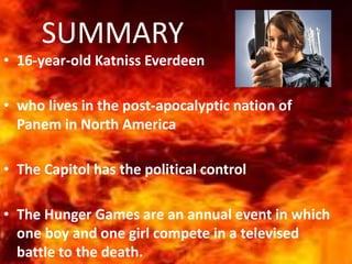 Hunger game ppt | PPTX | Science Fiction | Genres