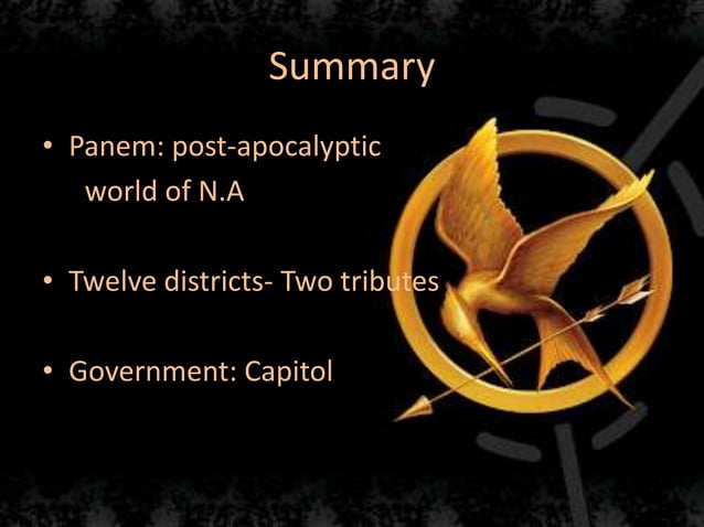 Hunger Games Presentation | PPTX | Books and Literature