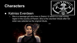 Hunger Games book report | PDF
