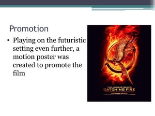 Hunger games catching fire case study | PPTX