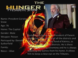 Hunger games extension | PPT