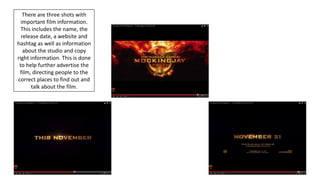 Hunger games mockingjay part 1 advertising analysis | PPT