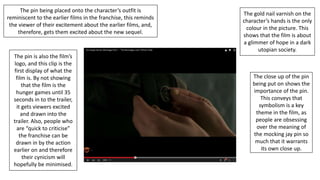 Hunger games mockingjay part 1 advertising analysis | PPT