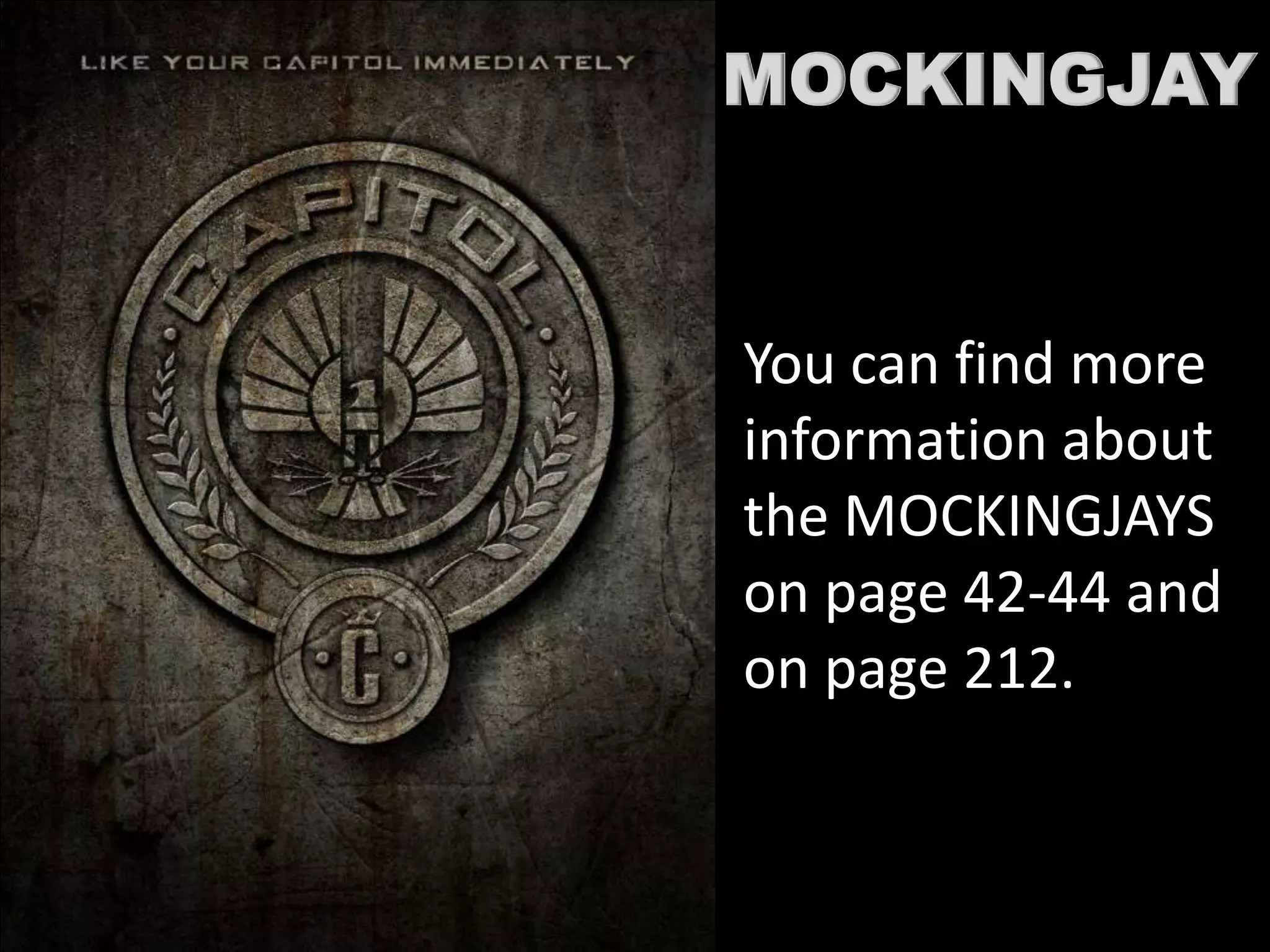 Hunger games muttations | PPT