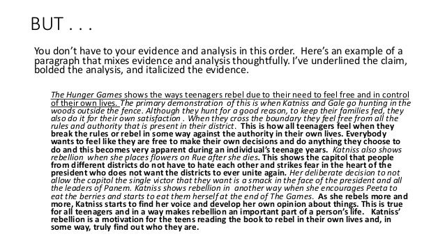 Revising Your Paragraph The Hunger Games Way revising-your-paragraph-the-hunger-games-way