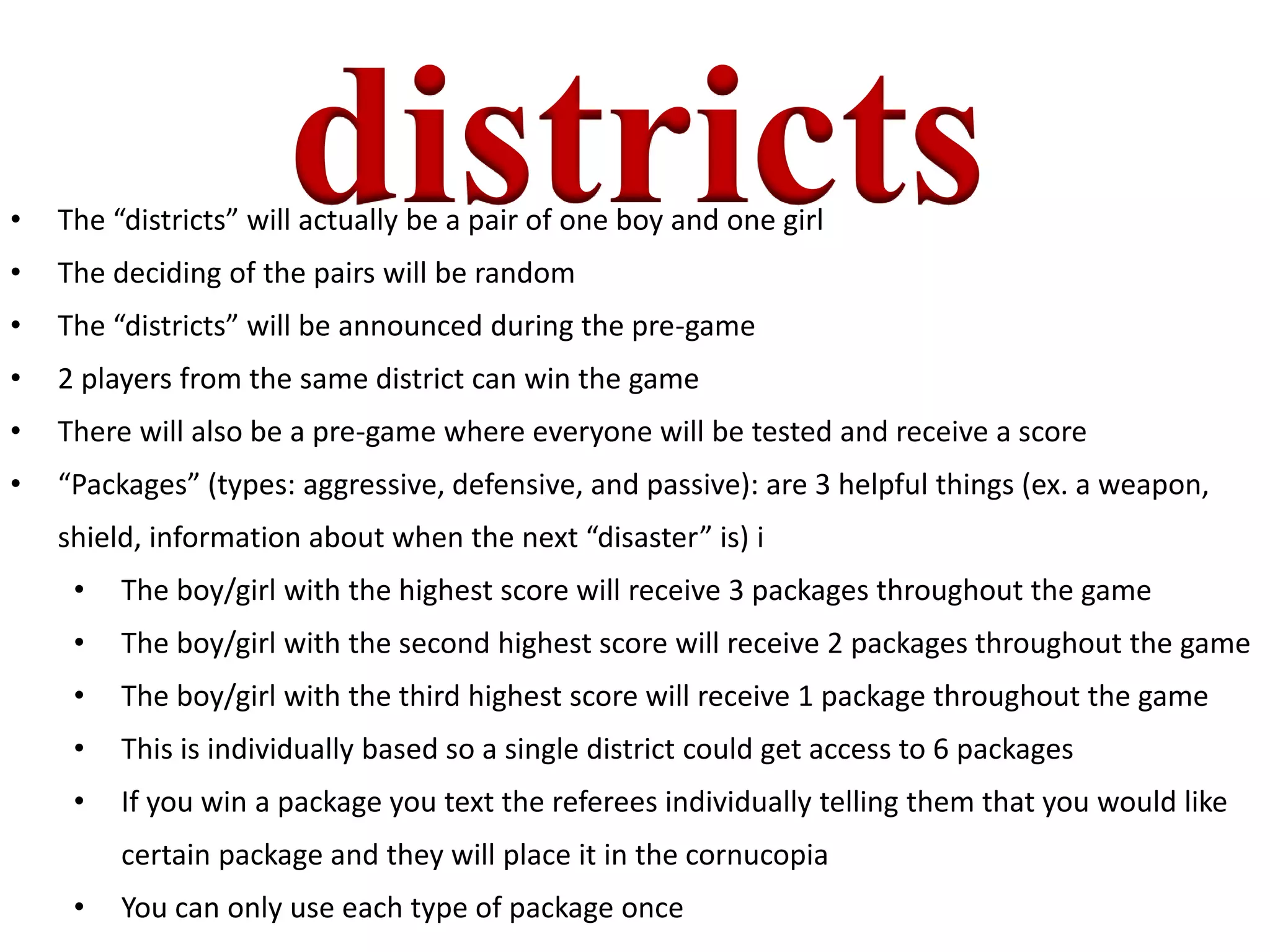 Hunger games plan | PPTX | Arms & Ammunition | Sensitive Topics