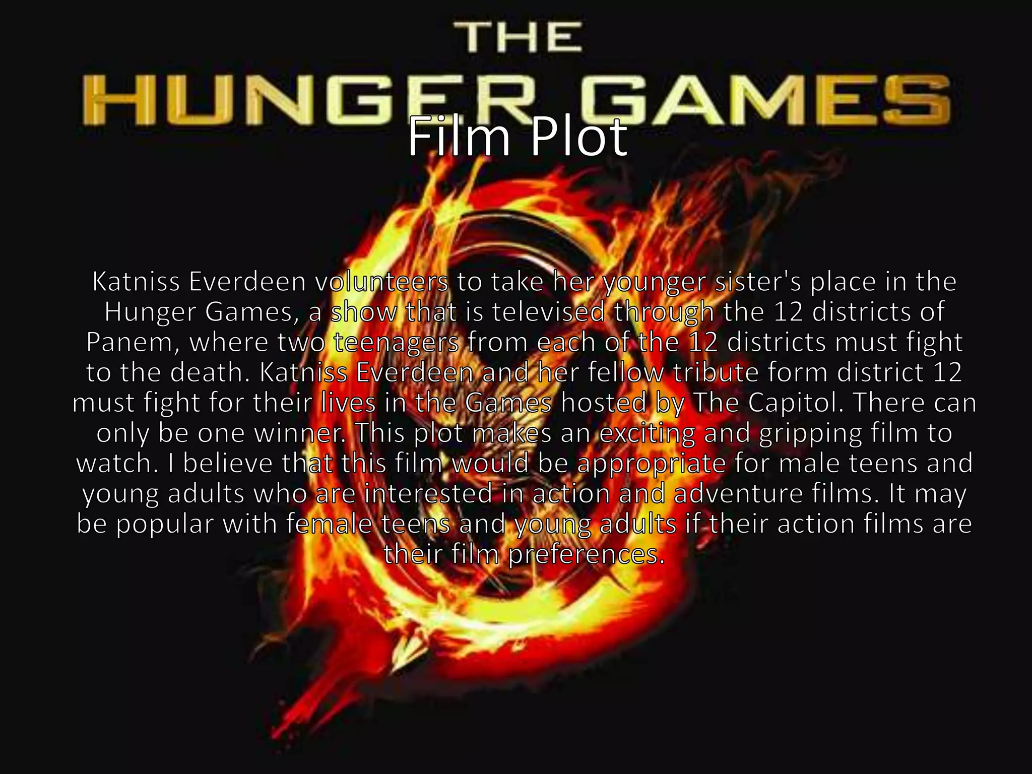 Hunger games powerpoint | PPTX