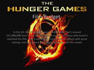 Hunger games powerpoint | PPTX