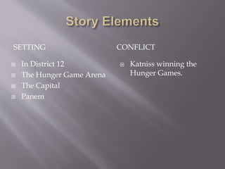 Hunger games power point project finished | PPTX | Fiction | Books and ...